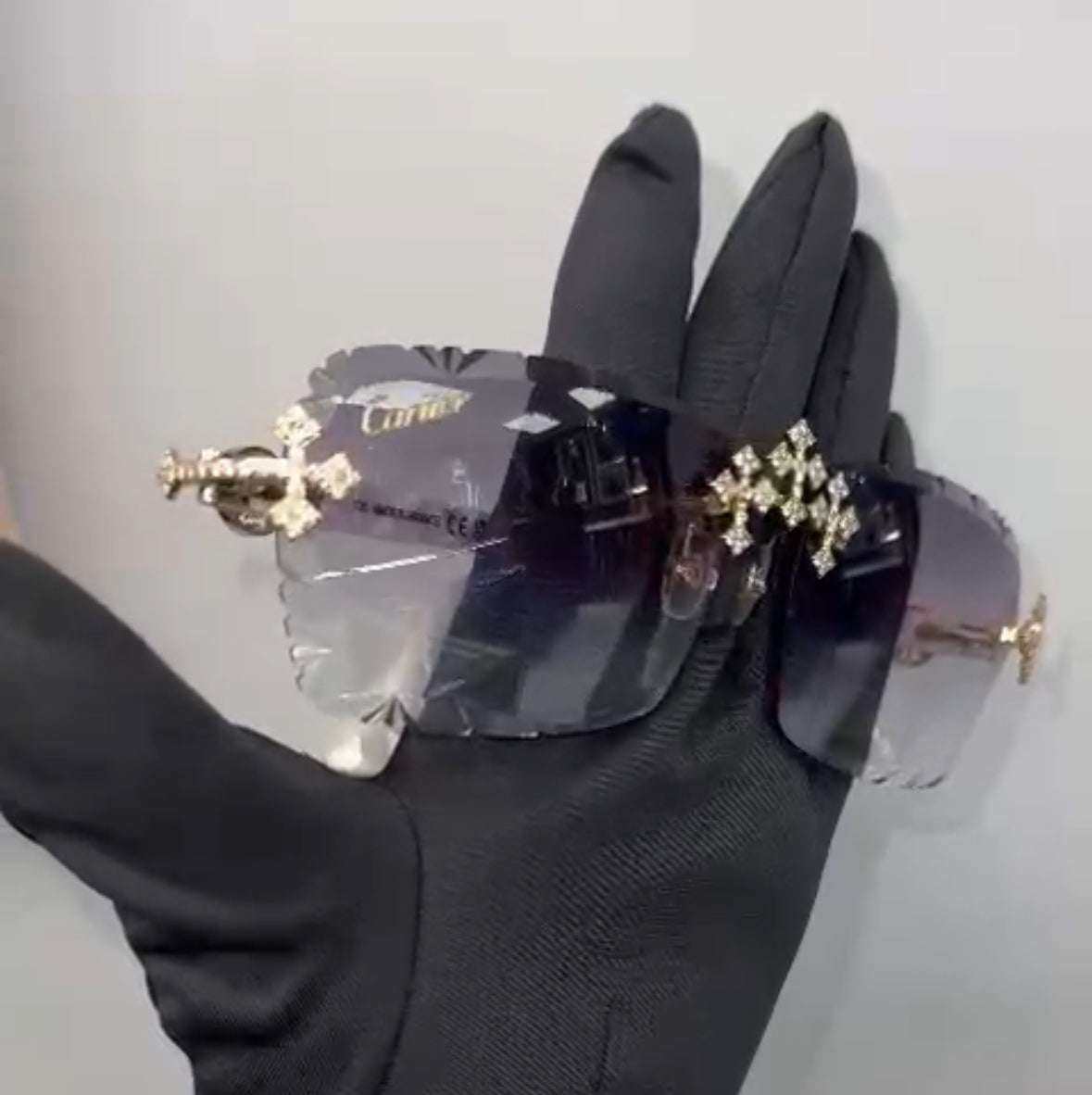 Bespoke Cartier Buffs Chrome Hearts Sunglasses – Danny Diamonds & Co